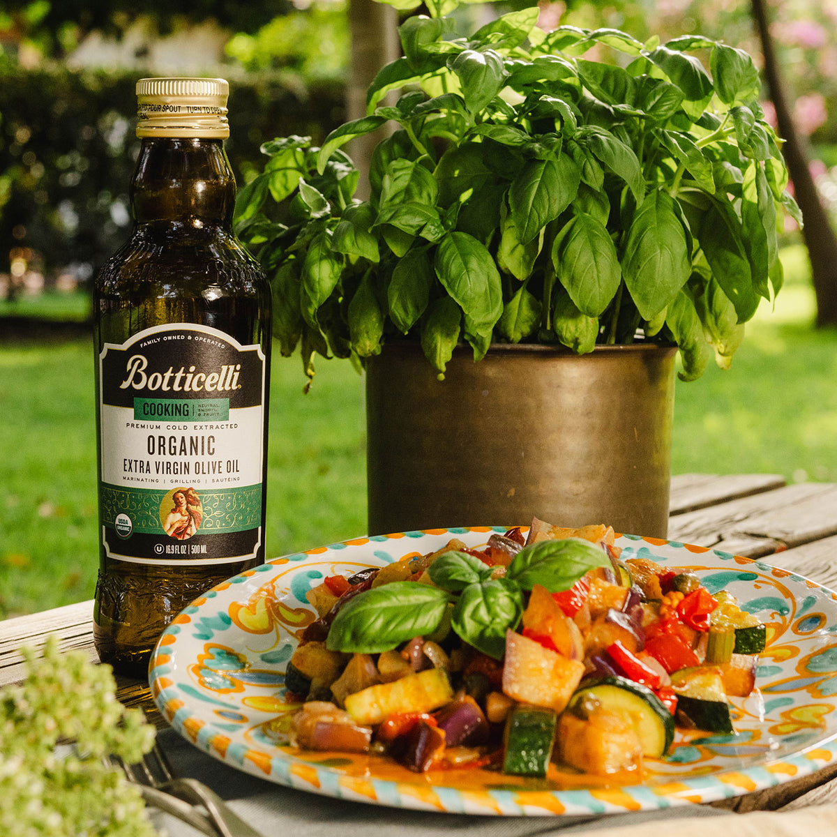 Organic Cooking Extra Virgin Olive Oil - 16.9oz – Botticelli Foods