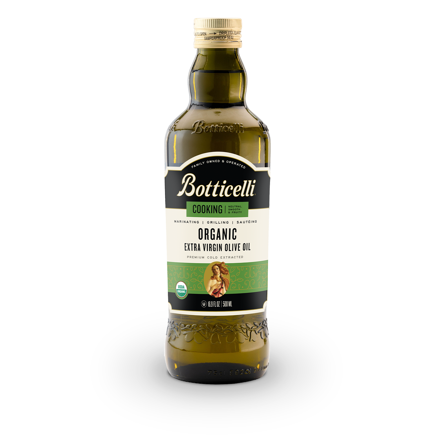 Organic Cooking Extra Virgin Olive Oil - 16.9oz – Botticelli Foods